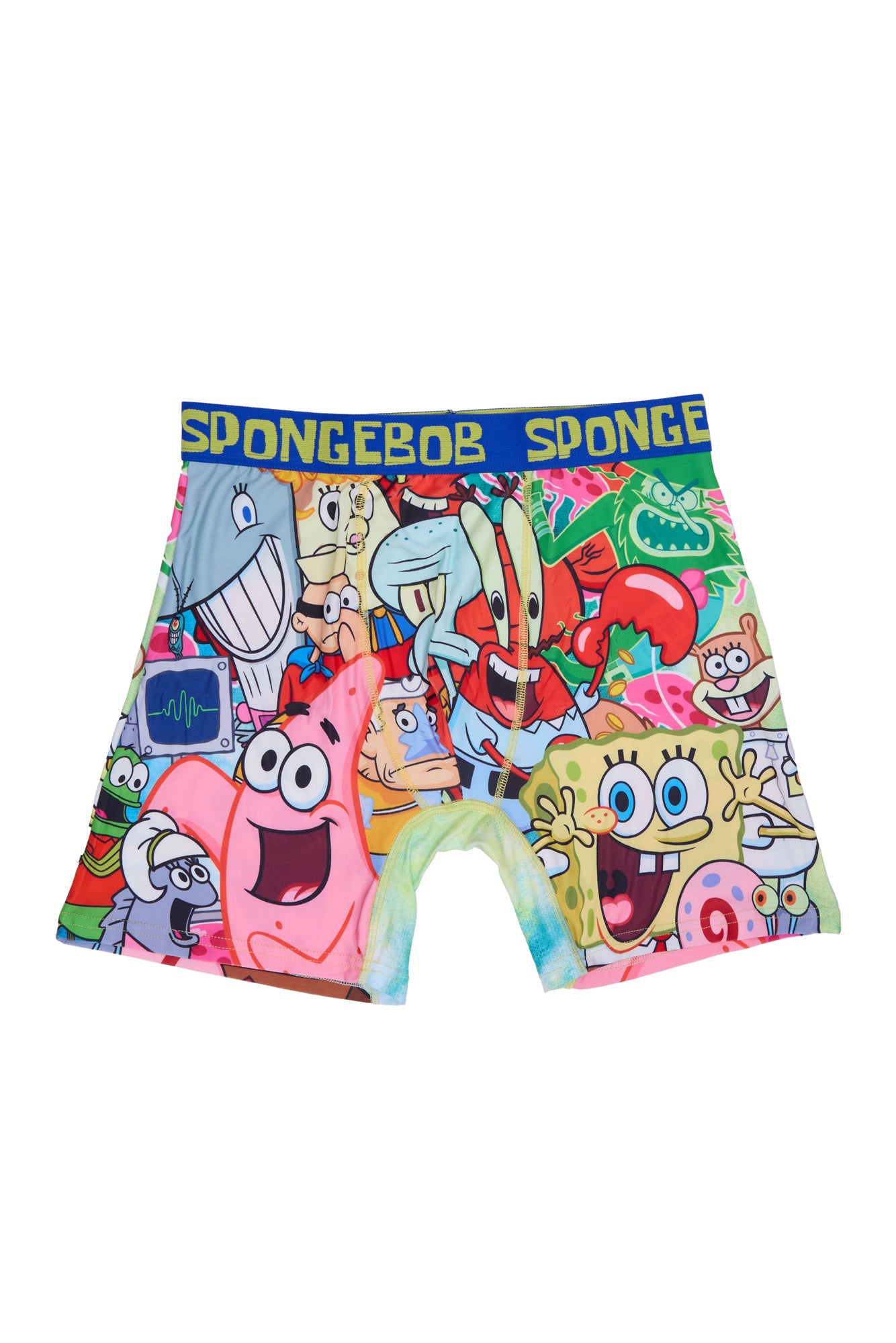 SpongeBob Mob Scene Printed Boxer Briefs – Bluenotes