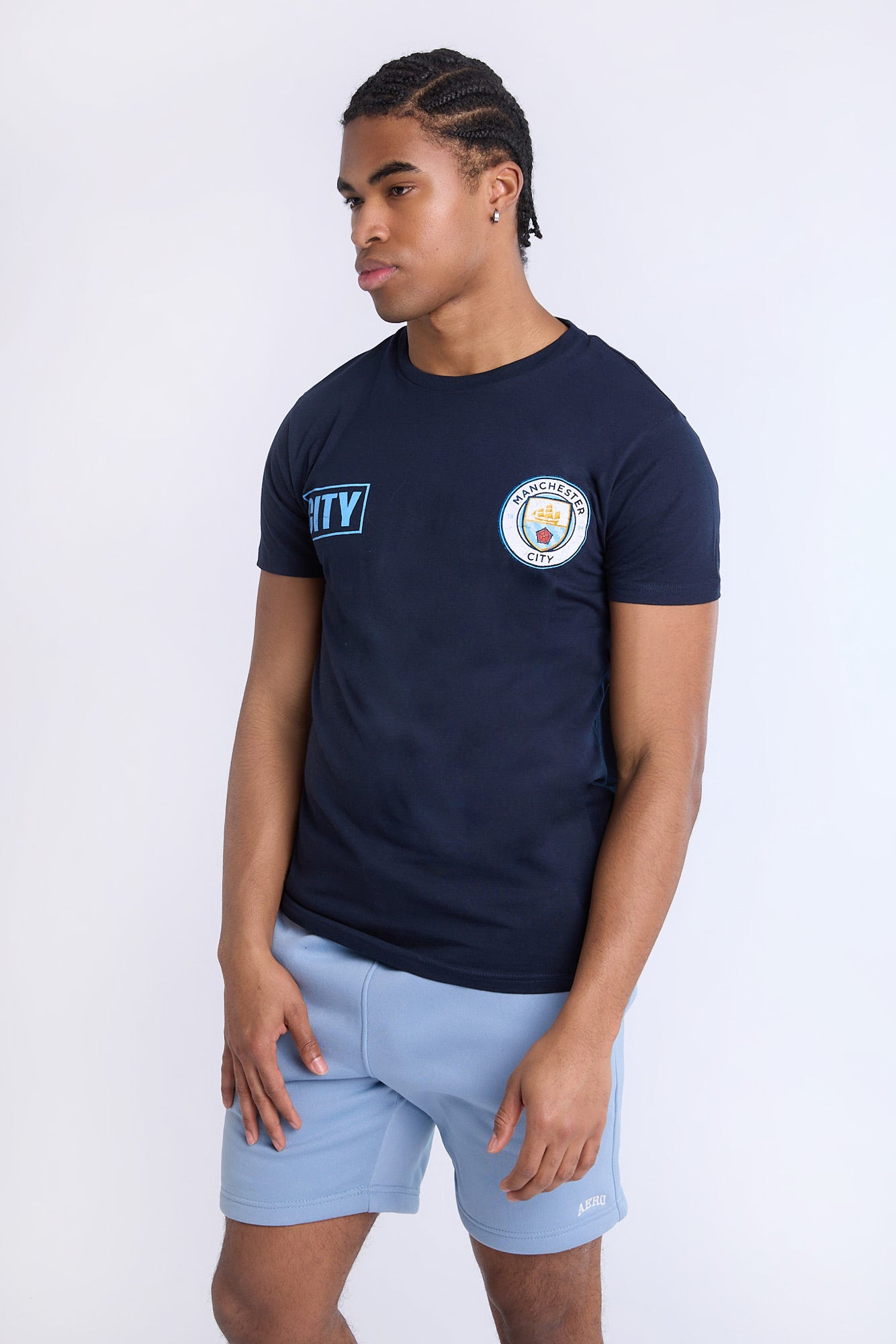 AERO Embroidered Fleece Shorts – Bluenotes